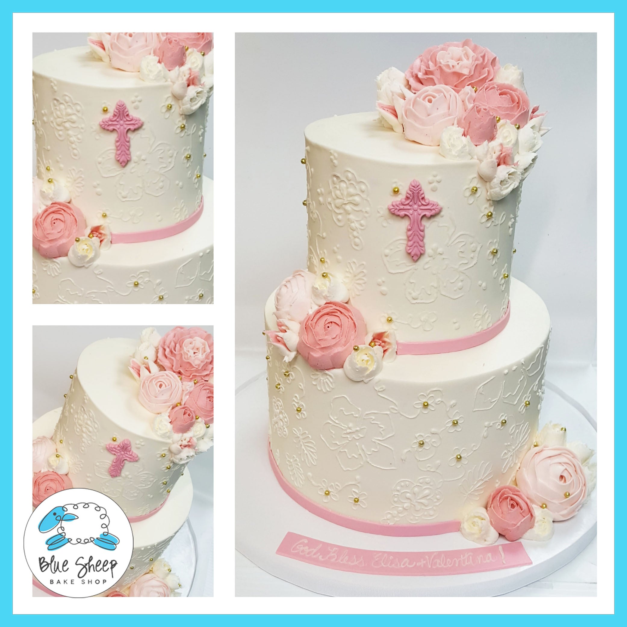 Communion Cakes Buttercream